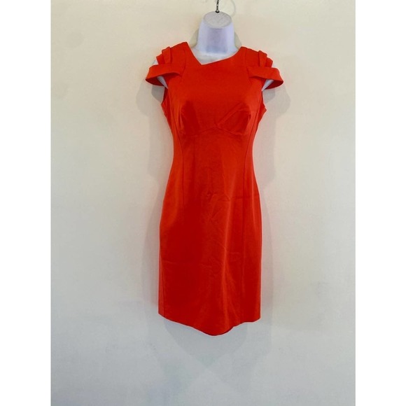 Reiss | Dresses | Reiss Orange Sheath Dress 2 | Poshmark